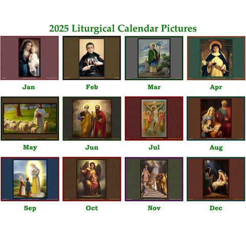 2025 Traditional Catholic Latin Mass Liturgical Calendar – Latin Mass ...