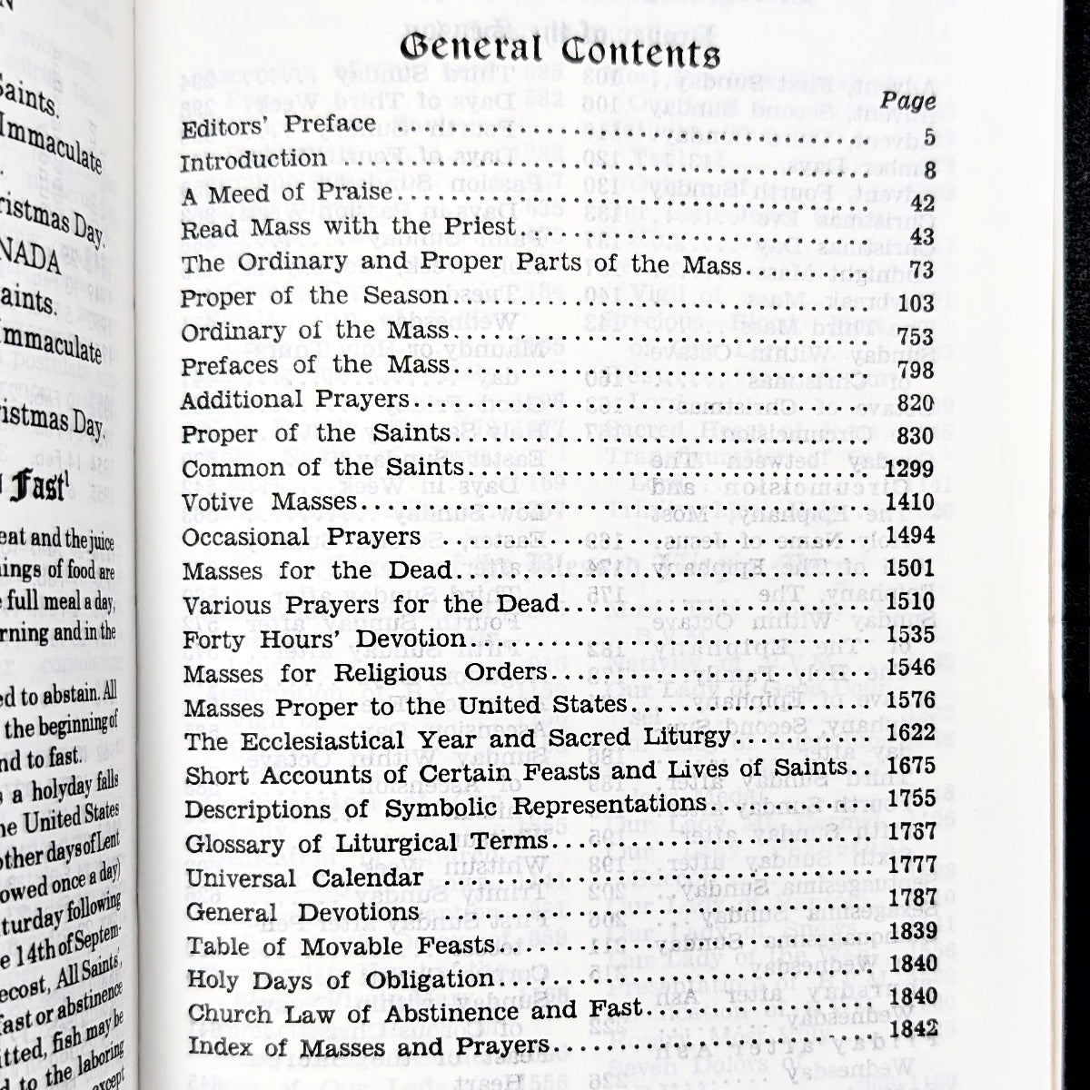 1945 & 1962 Latin Mass Missals | Daily, Sunday, & Kids – Latin Mass ...