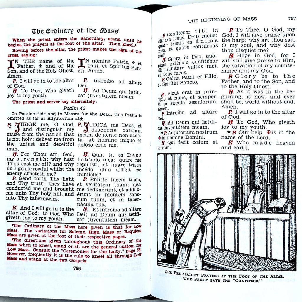 1945 & 1962 Latin Mass Missals | Daily, Sunday, & Kids – Latin Mass ...