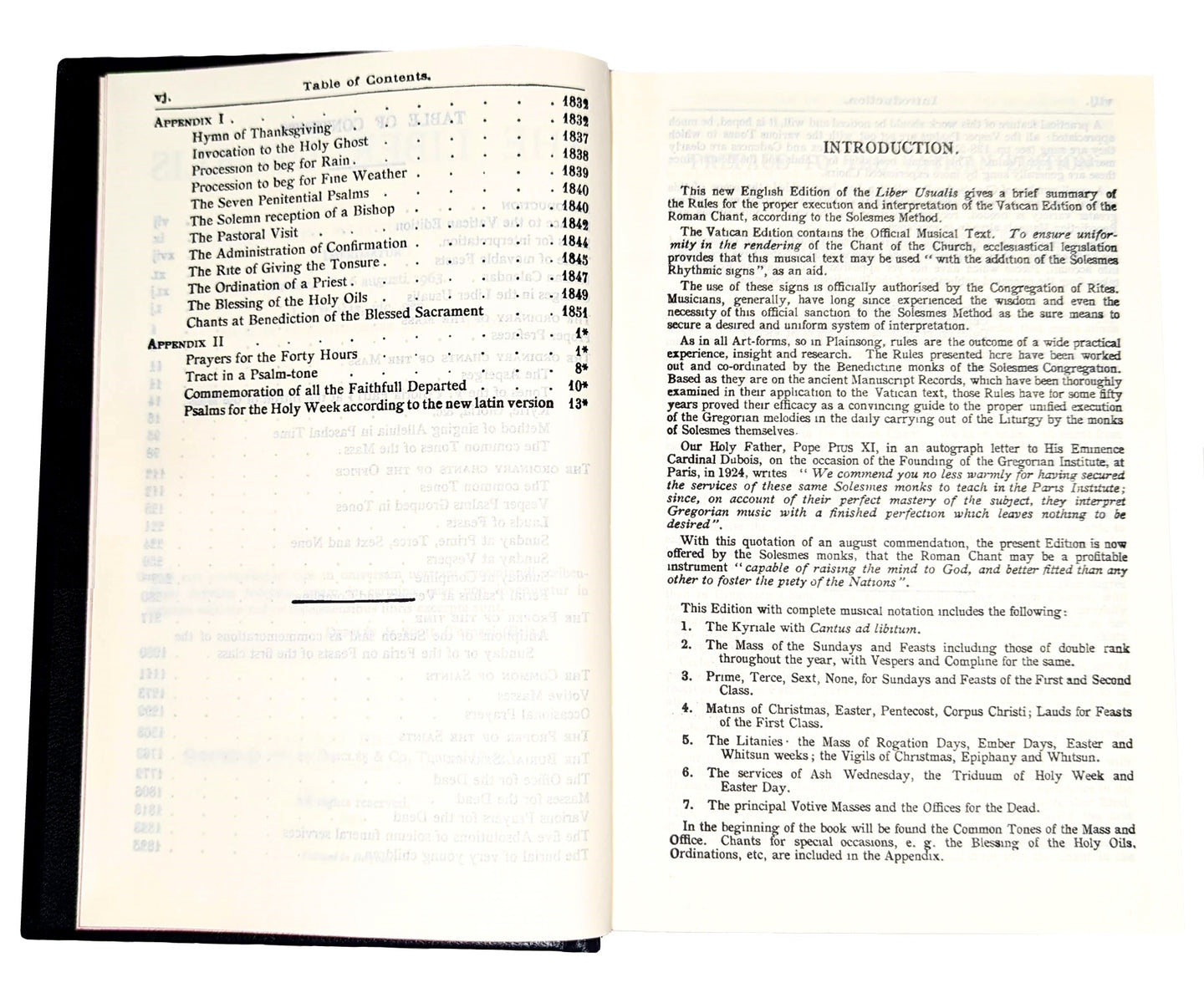 Liber Usualis 1963 & 1952 (Latin Chant with Gregorian Notation) – Latin ...