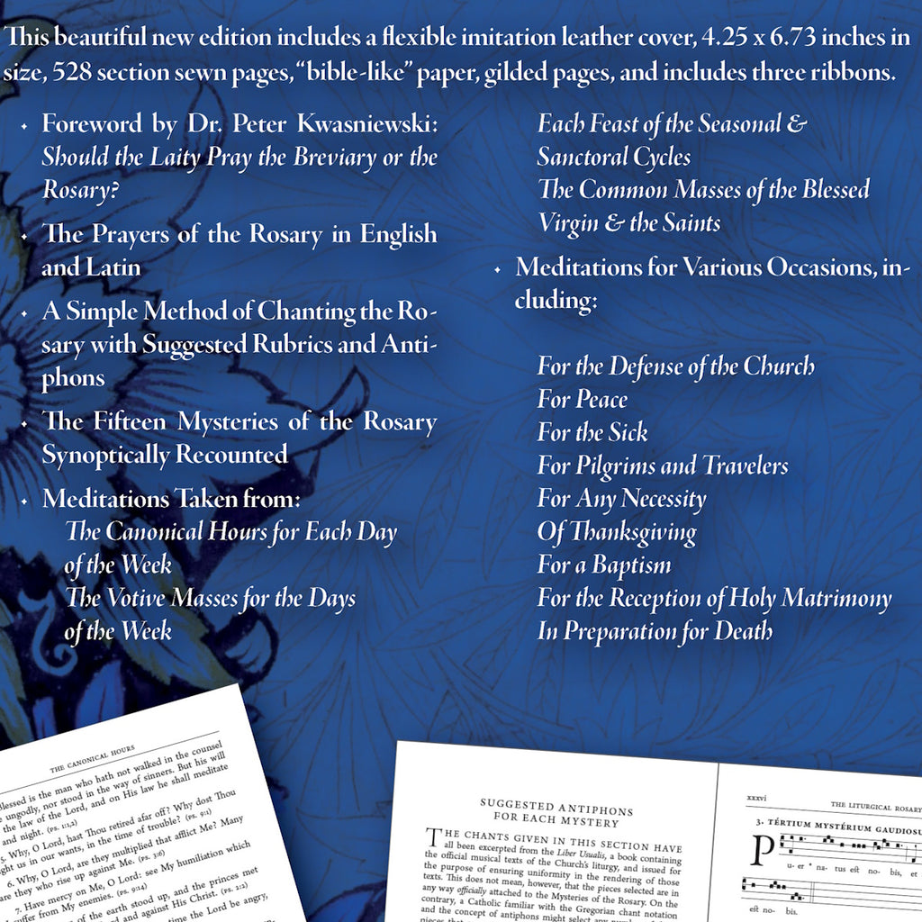 The Liturgical Rosary: Meditations for Each Hour, Day & Season of the ...