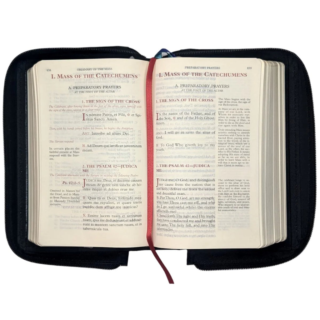 Latin Mass Missal Cover (Genuine Leather) – Latin Mass Helper Store