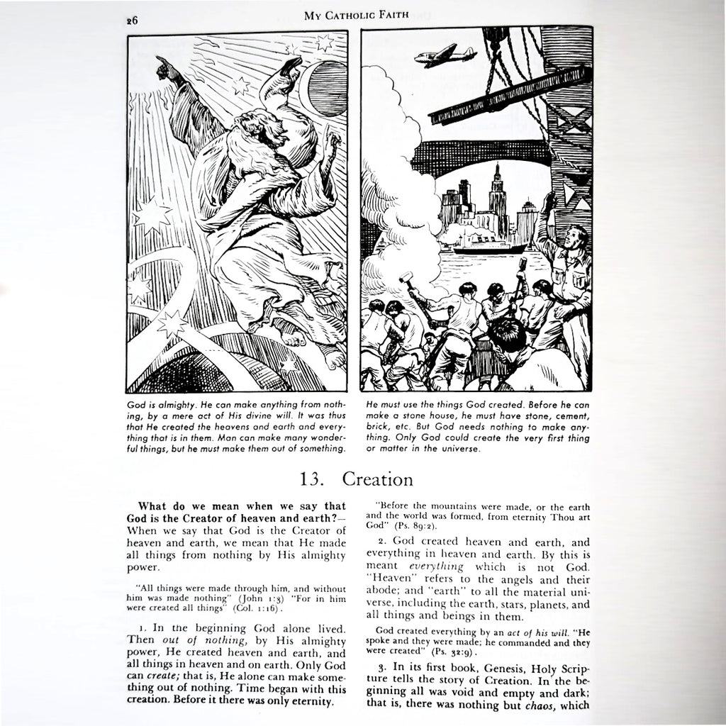 My Catholic Faith: A Manual of Religion (Traditional Catechism in Pict ...