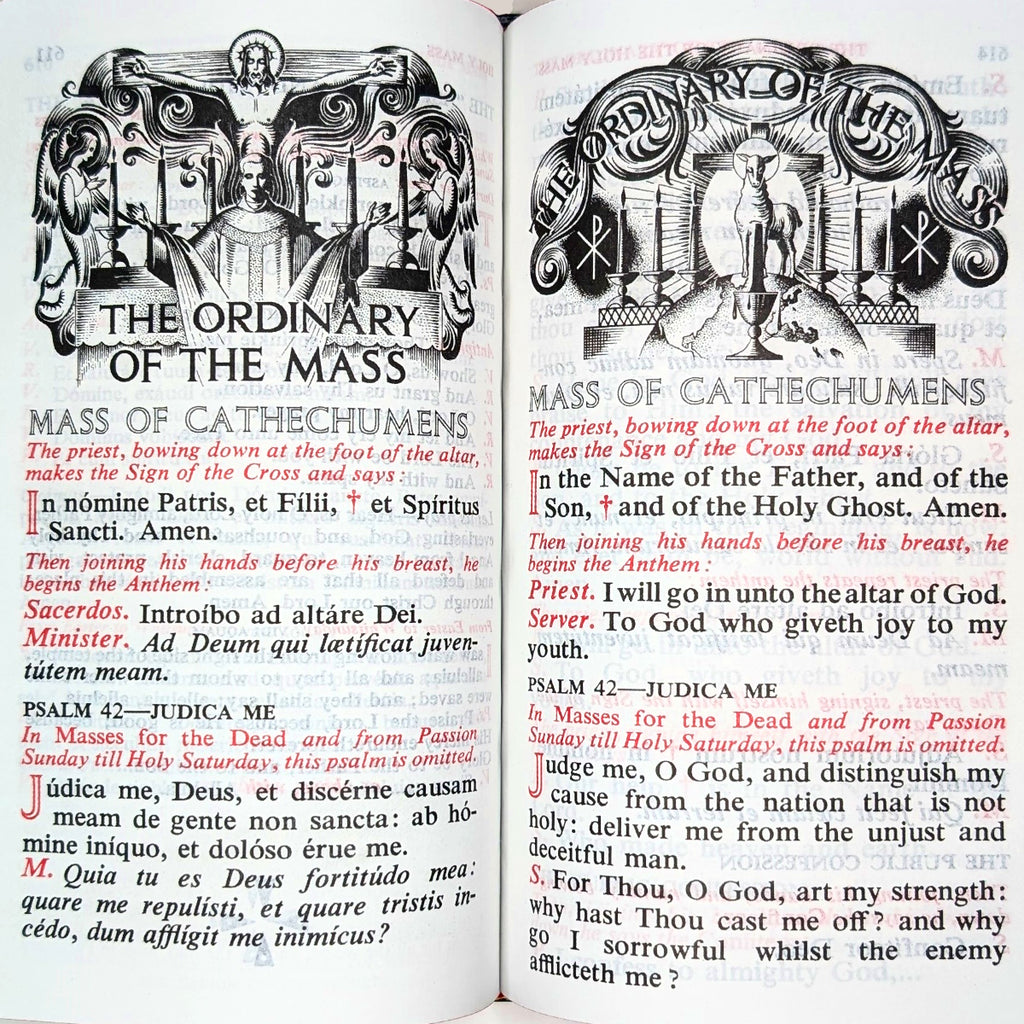 New Marian 1958 Latin Mass Daily Missal – Latin Mass Helper Store