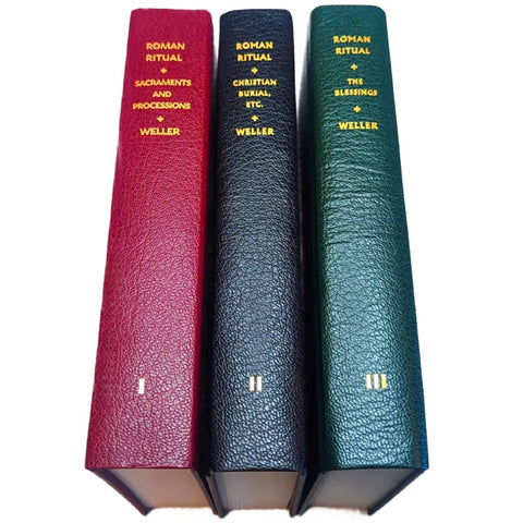 Roman Ritual, Complete 3 Volume Set (Rituale Romanum) – Latin Mass ...