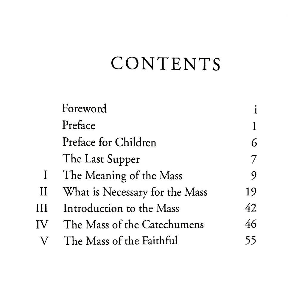 The Mass Explained to Children – Latin Mass Helper Store