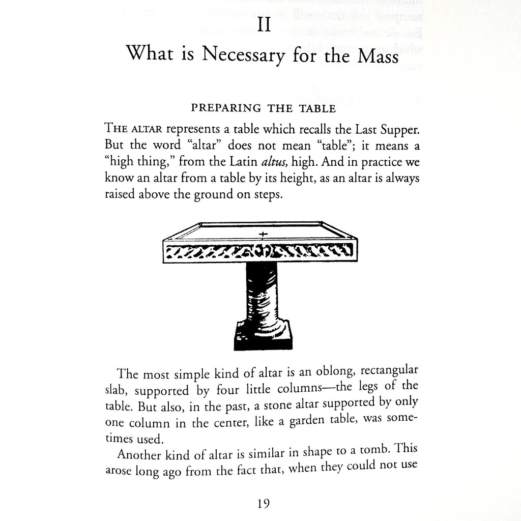 The Mass Explained to Children – Latin Mass Helper Store