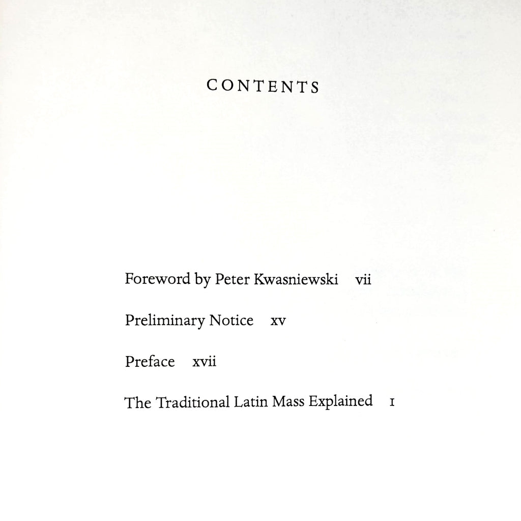 The Traditional Latin Mass Explained – Latin Mass Helper Store