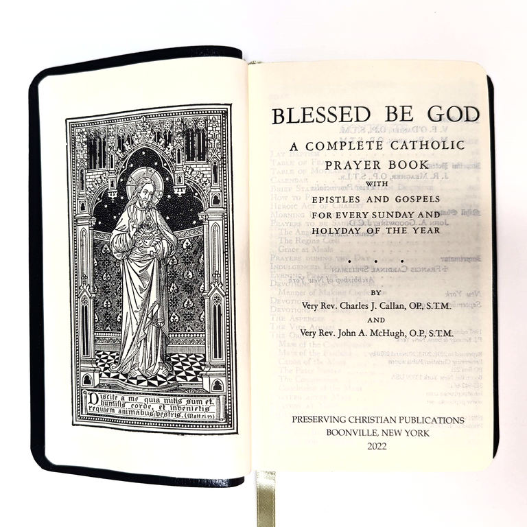 Blessed be God: The Complete Traditional Catholic Prayer Book – Latin ...